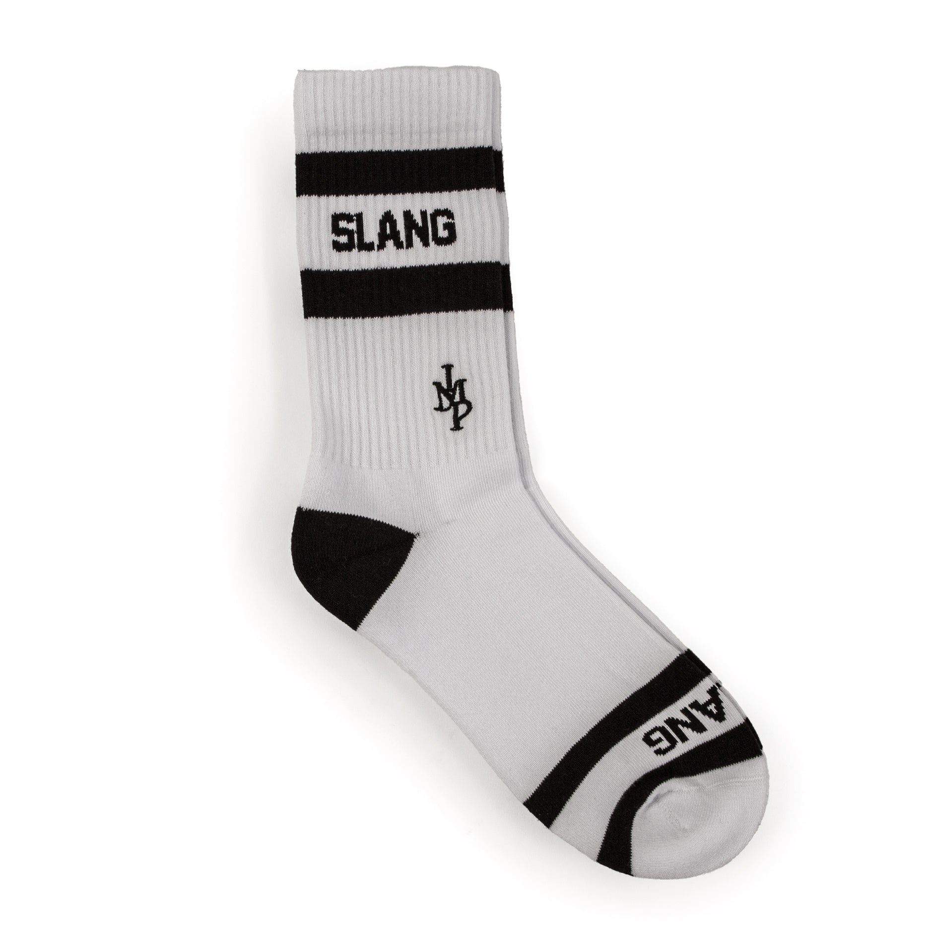 Team Logo White Athletic Sock